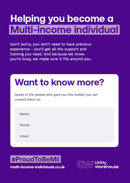 Multi-income Individuals (Miis) flyers - Couples version – Utility ...